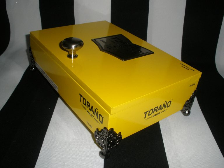 SOLD 1030 Torano Vault Yellow Cigar **Man Box** - humadorablesbysusan.com
