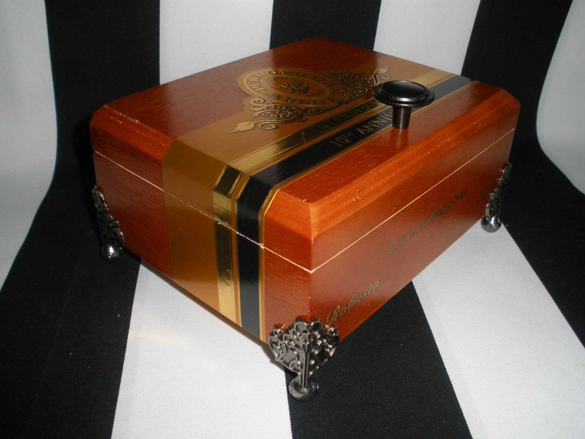 1337 Perdomo Cigar **Man Box** Dresser Valet, Watch box, Stash Box ...