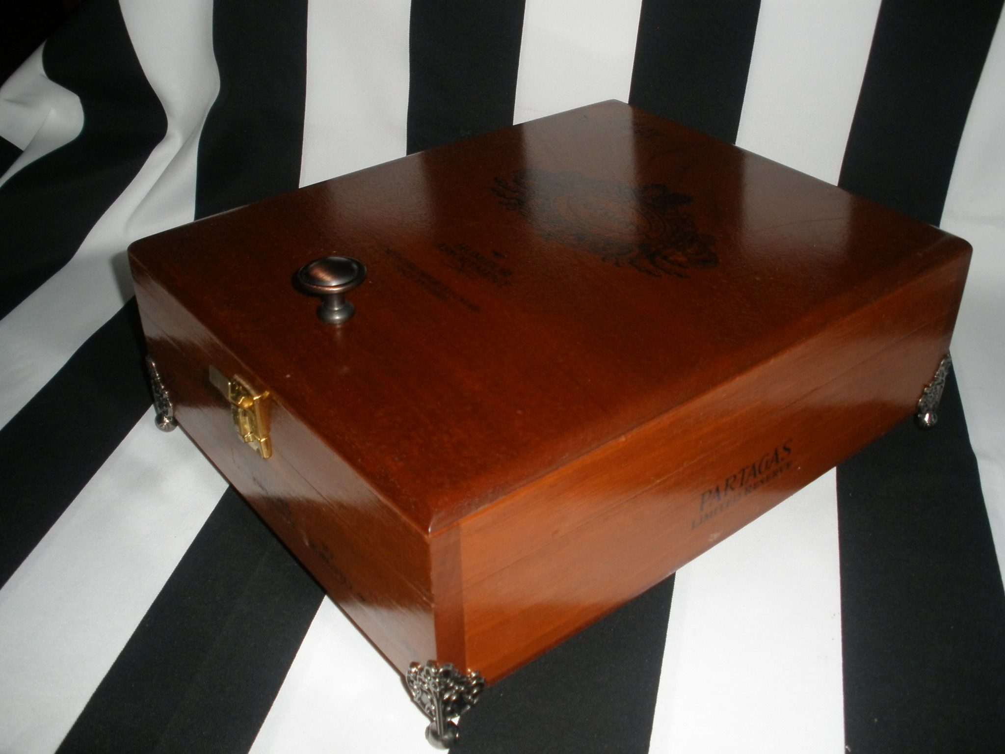 1339 HUGE Partagas Cigar **Man Box** Watch Box, Stash Box, Jewelry Box ...