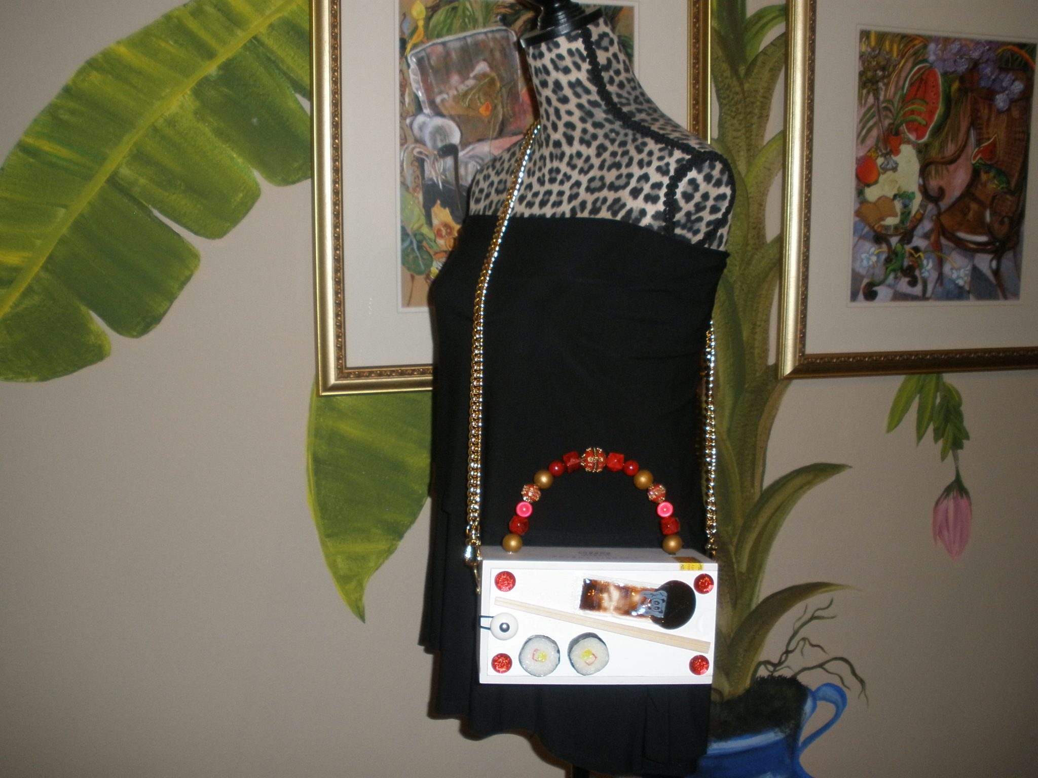 SOLD Sushi To Go Cigar Box Purse - humadorablesbysusan.com