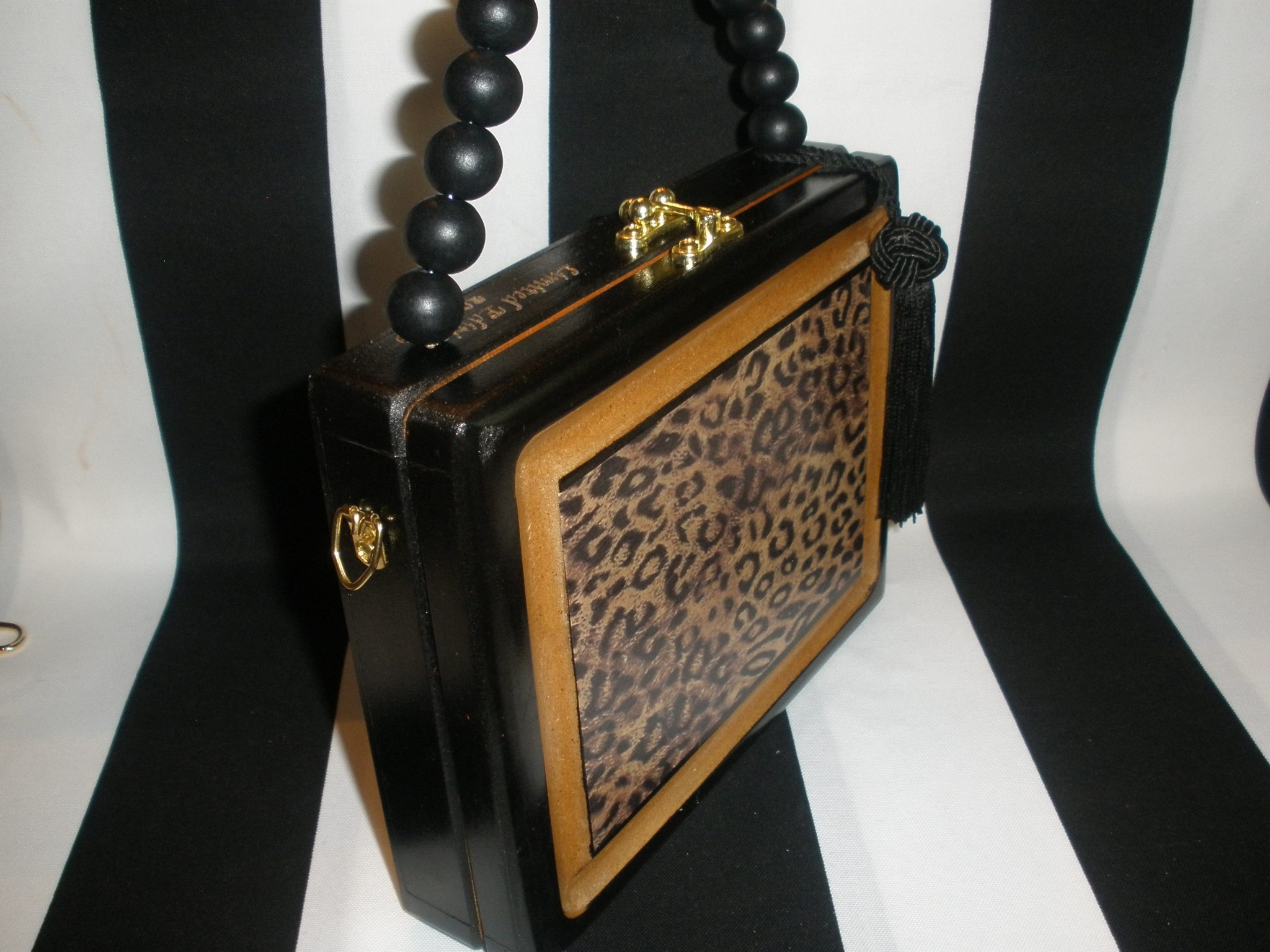 Lovely Leopard Cigar Box Purse - humadorablesbysusan.com