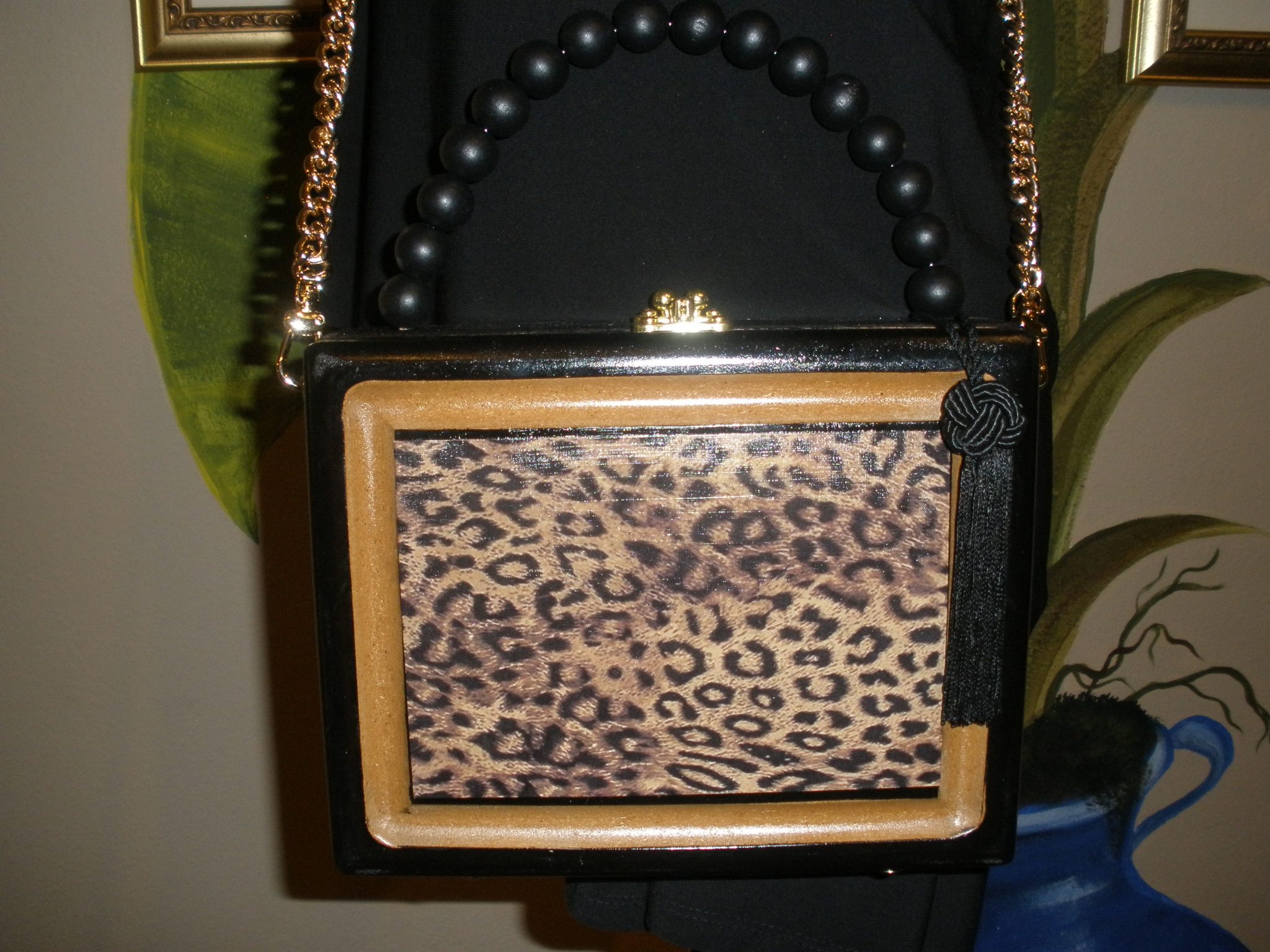 1649 Lovely Leopard Cigar Box Purse - humadorablesbysusan.com