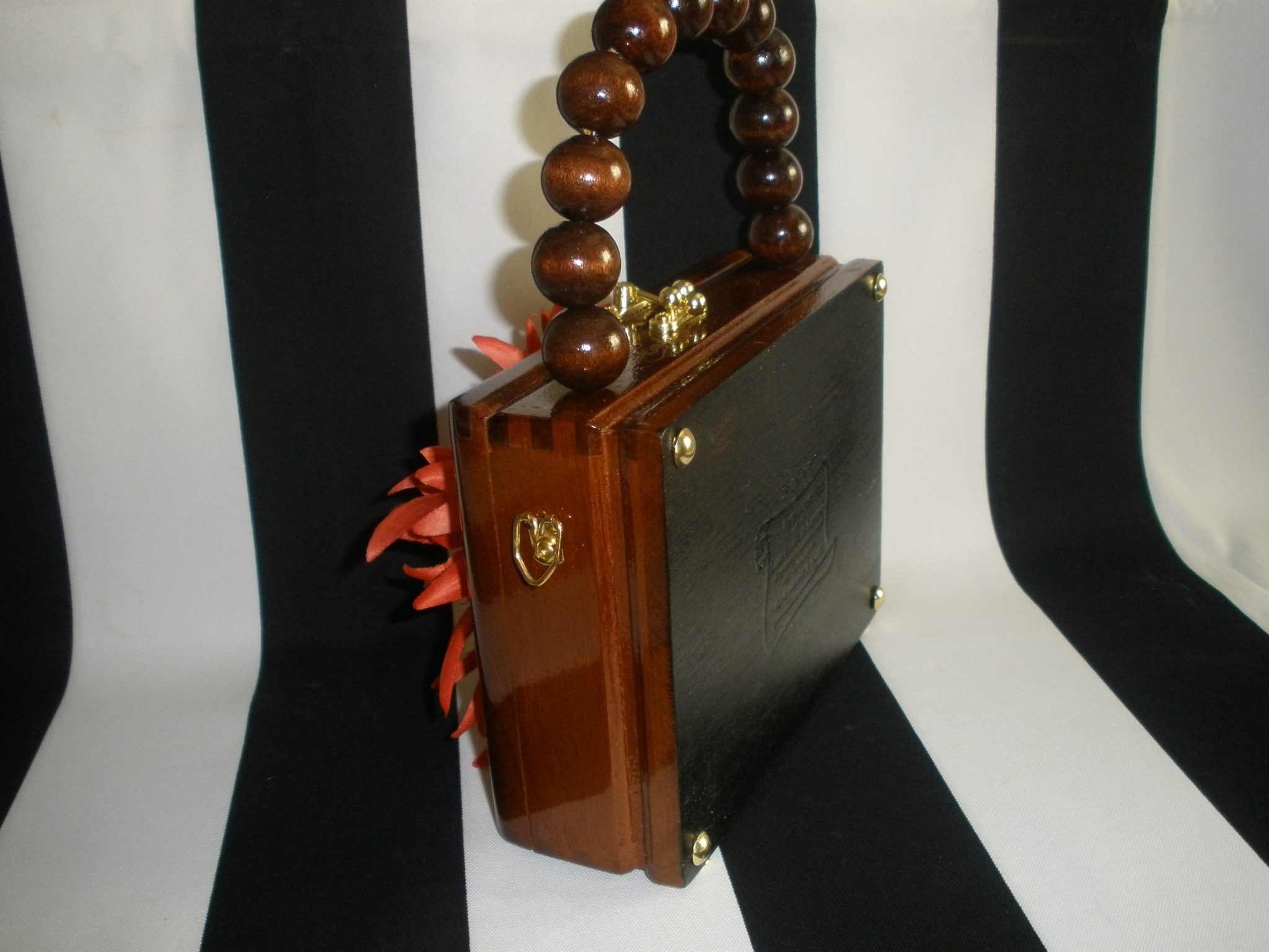 Autumnal Dahlia Cigar Box Purse - humadorablesbysusan.com