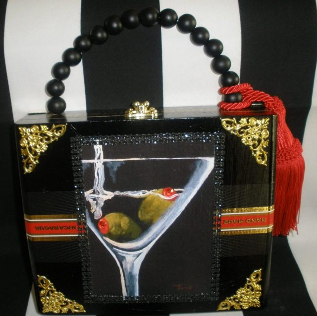 SOLD Olive You Martini Cigar Box Purse – humadorablesbysusan.com