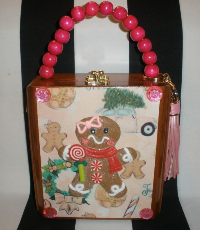 Christmas Gingerbread Girl Cigar Box Purse – humadorablesbysusan.com